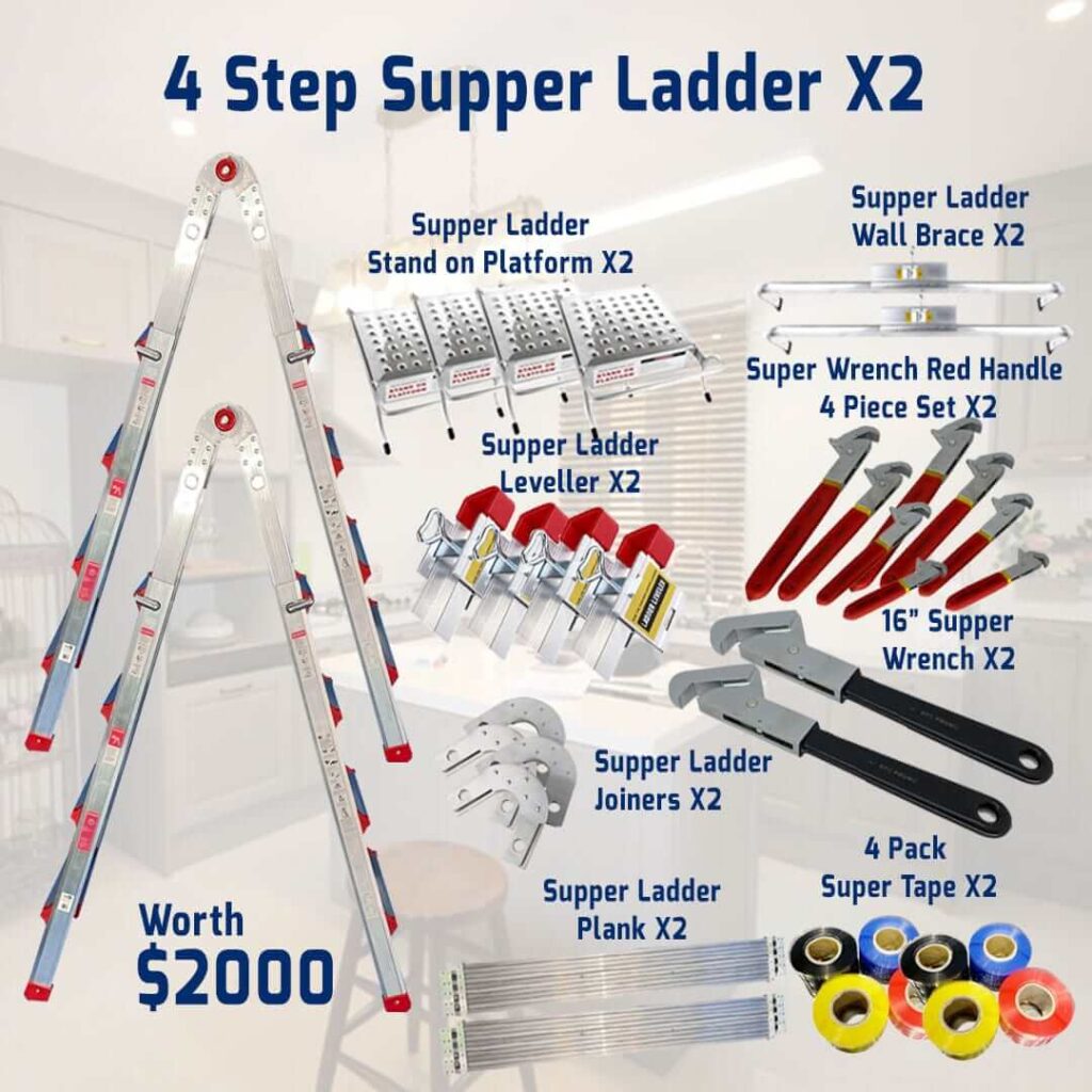 4 Step Super Ladder X2 | Rob The Tool Man